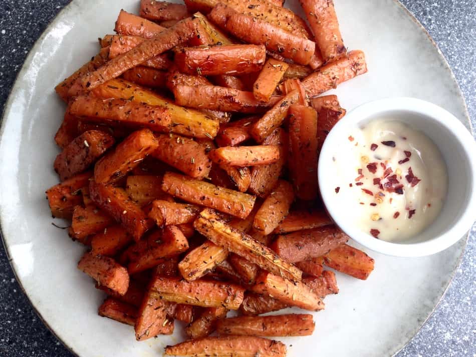 Gulerodsfritter - en ny måde at spise gulerødder